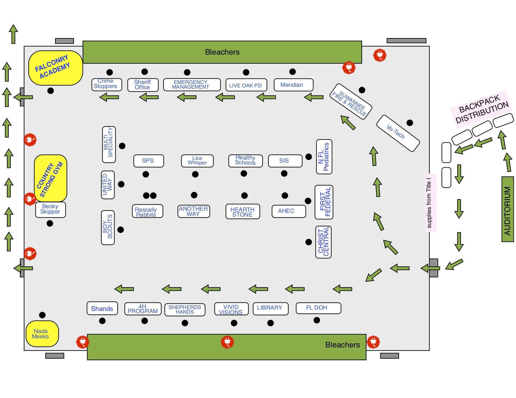 B2SB booth layout 2018 web - Suwannee Coalition